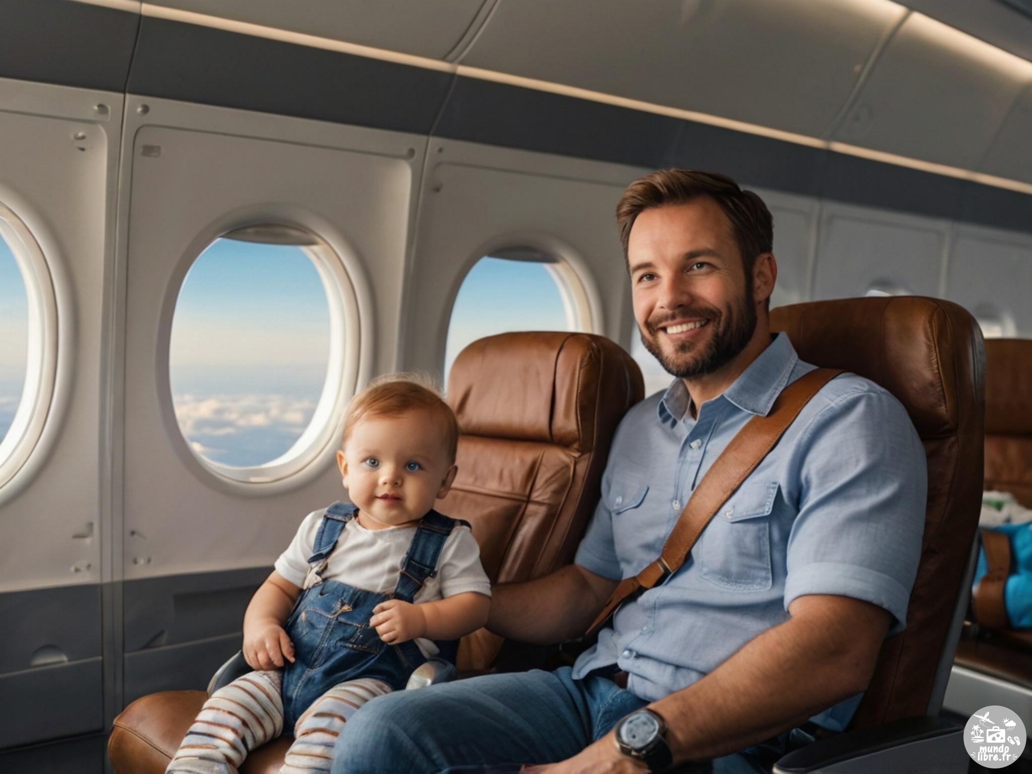 Prendre l'avion avec un bébé : nos astuces et conseils