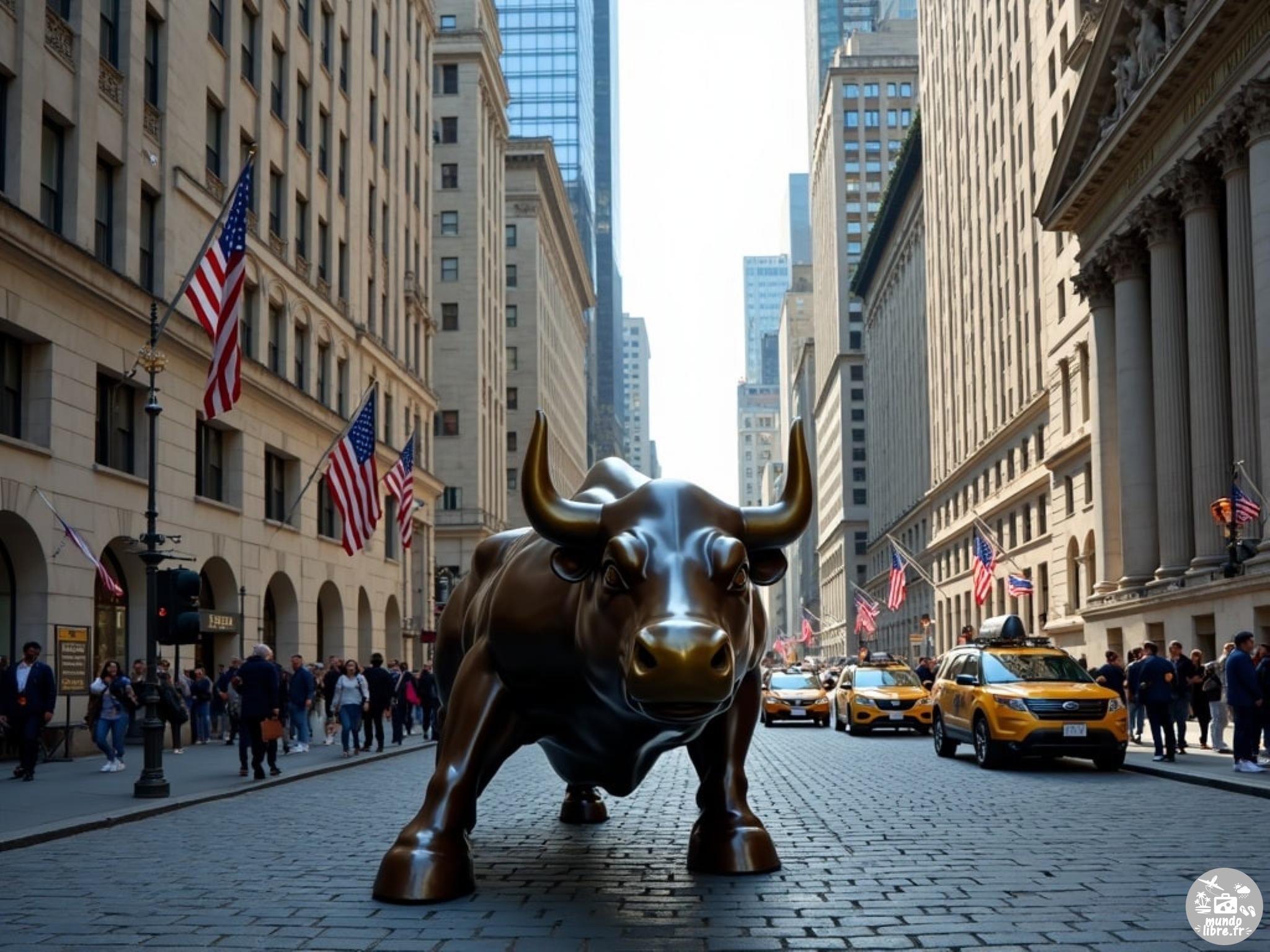 Visiter Wall Street à New York : histoire, taureau et incontournables ...